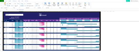 Creating Gantt Charts In Confluence Free Template Inside Ricksoft Inc