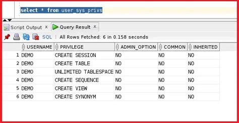 System And Object Privileges In Oracle Dot Net Tutorials