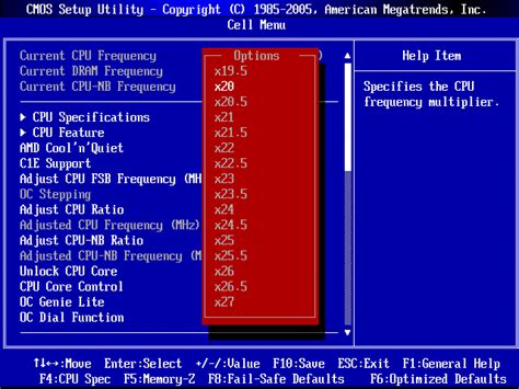 BIOS Guide How To Overclock Your CPU