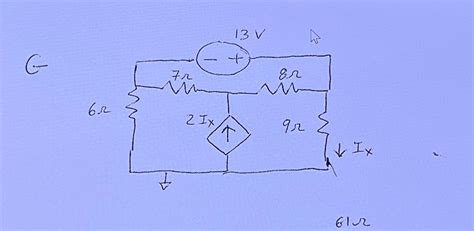 Solved Find Voltage At Nodes Using Matrices