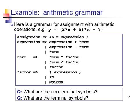 Ppt Syntax And Backus Naur Form Powerpoint Presentation Free Download Id3265482