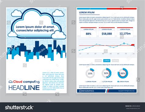 Cloud Computing Flyers Design Images Stock Photos Vectors Shutterstock