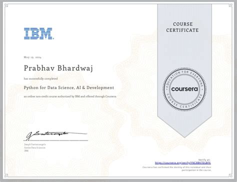 prabhav bhardwaj on linkedin datascience ai python coursera ibm lifelonglearning
