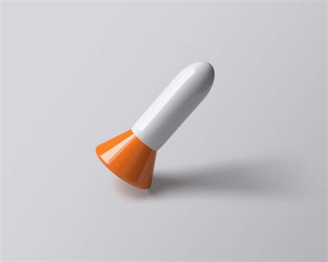 3d Rocket Icon Illustration Pixcrafter