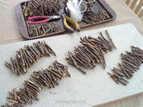 Twig Christmas Tree Luminaries