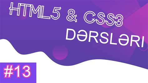 Html5 Və Css3 Dərsləri 13 Cssdə Qutuları ölçüləndirmə Youtube
