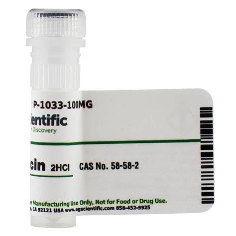 Ag Scientific Inc Puromycin 100 Mg Fisher Scientific