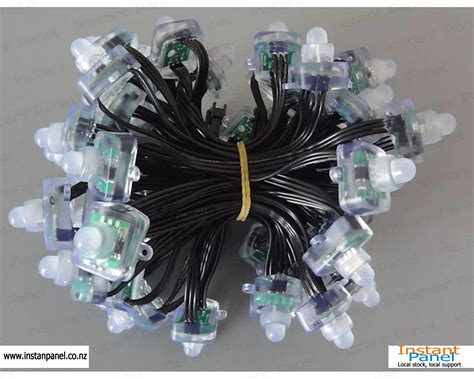 50pcs Dc12v Square Ws2811 Led Pixel Node Ip68