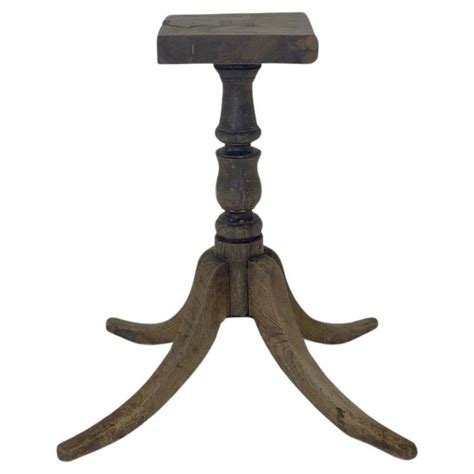French Oak Plinth Pedastal Table Decorative Plant Stand Or Sculpture Display For Sale At 1stdibs