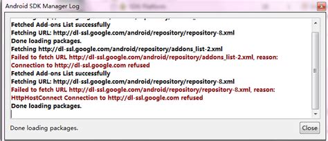 Android SDK Manager Only Show Installed Package Stack Overflow