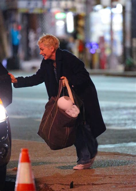 Michelle Williams Films Scenes For FX S Dying For Sex In New York 03 15 2024 CelebMafia