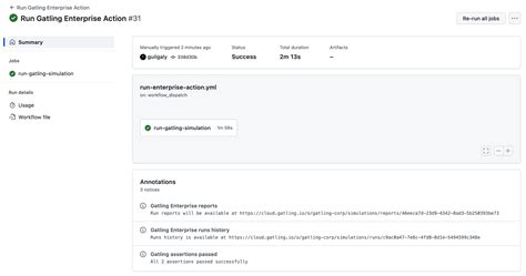 New Gatling X Github Actions Integration Announcements Gatling