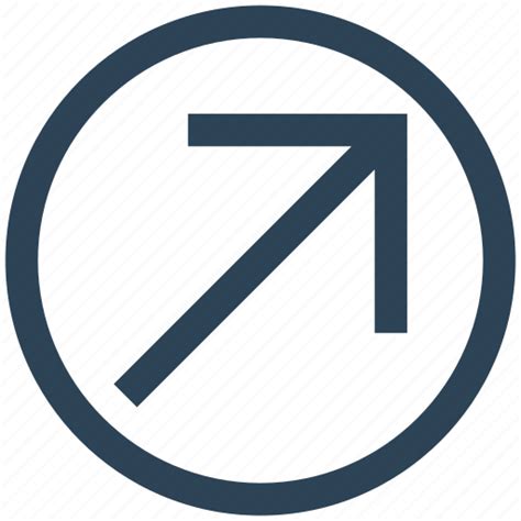Ui Ux Arrow Up Right Direction Icon Download On Iconfinder