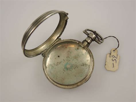 Georgian Silver Case For A Verge Pocket Watch C1810