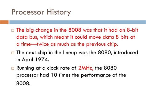 PPT CHAPTER3 Processor Types And Specifications PART1 PowerPoint Presentation ID 1590599