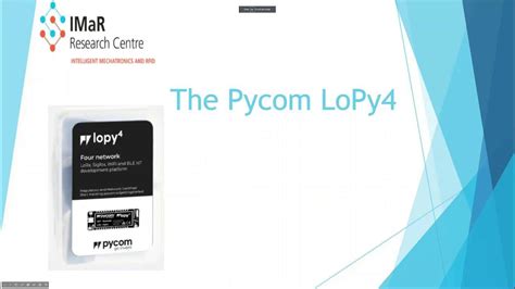 Pycom Lopy4 Youtube