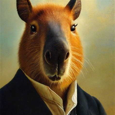 «Капибара человек» — создано в Шедевруме