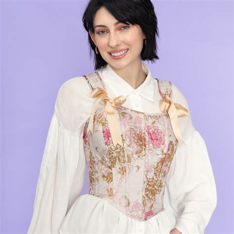 Corset Pattern Madalynne X Simplicity S9974 Corset Pattern