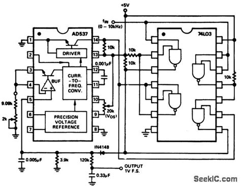 10khzfrequencytovoltageconvener A Dd Aconvertercircuit