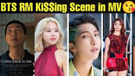 Bts Rm Ki Ing Scene In Latest Mv Song 😘 Rm Song With Girlfriend 😍 Bts