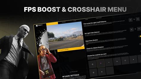 Fps Boost And Crosshair Menu Valorant Inspired Fivem Releases Cfx