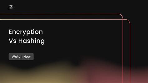 encryption vs hashing difference between encryption and hashing