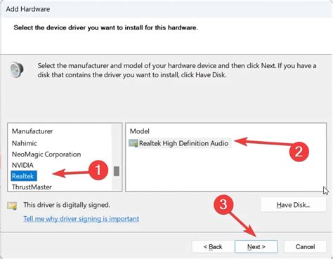 Fixes For Realtek HD Audio Driver Install Failure
