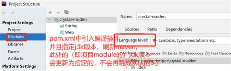 解决maven项目module的jdk版本修改无效问题 seeAll 博客园