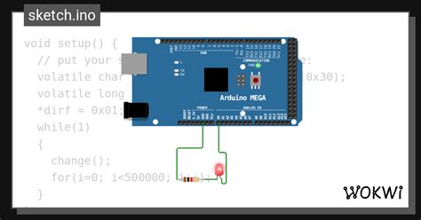 Led Blink Xor Wokwi Esp32 Stm32 Arduino Simulator