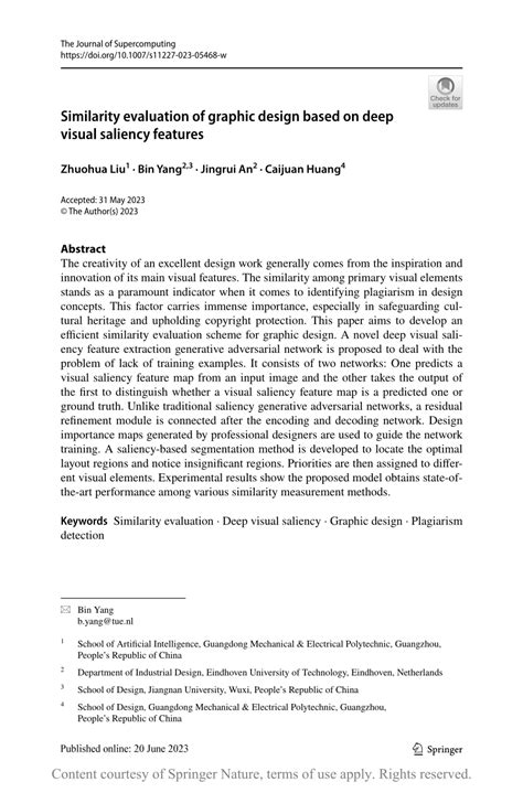 pdf similarity evaluation of graphic design based on deep visual