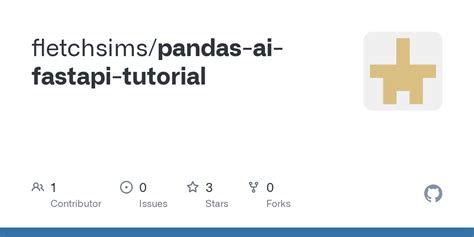 Github Fletchsimspandas Ai Fastapi Tutorial