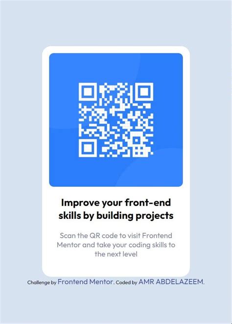 github amrmabdelazeem qr code component