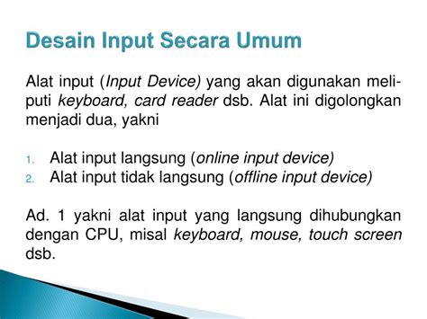 PPT MATERI 6 DESAIN SISTEM SECARA UMUM REVIEW PowerPoint Presentation ID 3440197