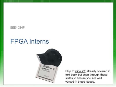 lecture 16 rc architecture types and fpga interns lecturer pptx