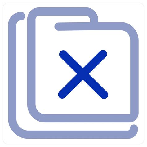 Wrong Folder Icon Vector Art At Vecteezy