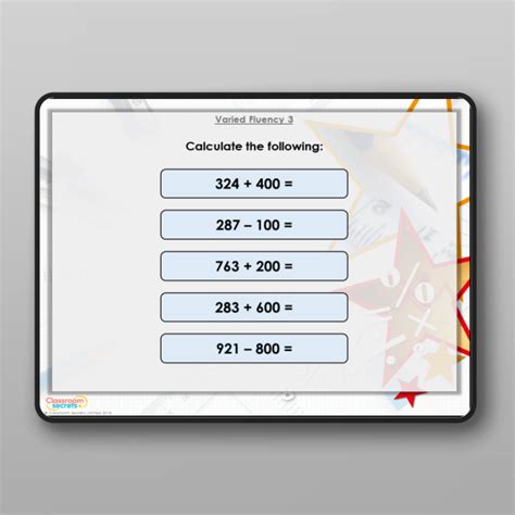 Year 3 Add And Subtract 100s Modelling Ppt Resource Classroom Secrets