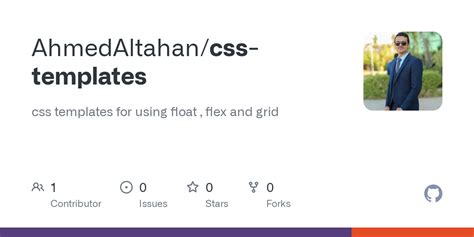 GitHub AhmedAltahan Css Templates Css Templates For Using Float Flex And Grid