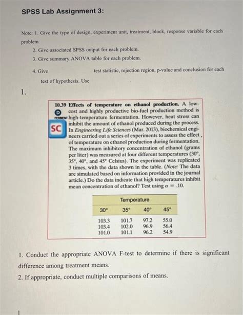 spss lab assignment 3 note 1 give the type of