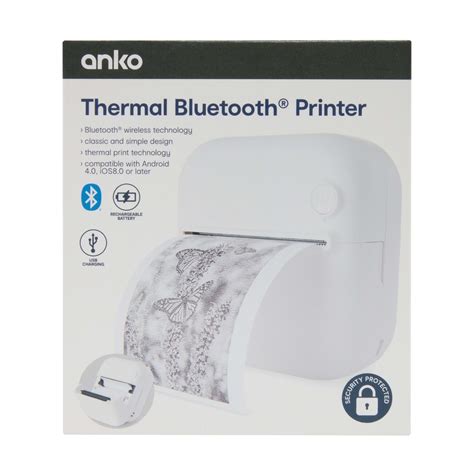 Thermal Bluetooth Printer Kmart