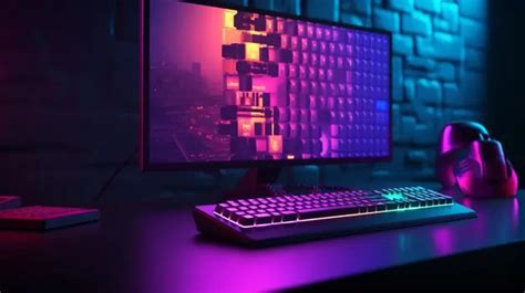 3d 렌더링 게임 데스크탑 설정 룸 게임 방 컴퓨터 Png 일러스트 및 이미지 에 대한 무료 다운로드 Pngtree