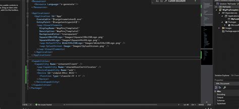 Cannot Add Usb Devicecapability In Winui 3 App Packageappxmanifest