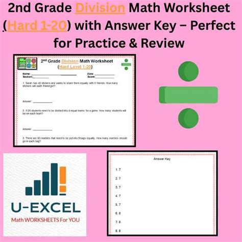 2nd Grade Basic Operations Bundles With Answer Key Perfect For