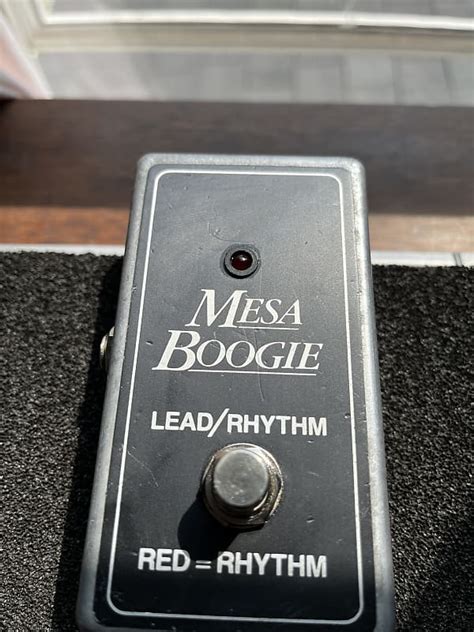 Mesa Boogie Lead Rhythm Mark Foot Switch Aluminum Reverb