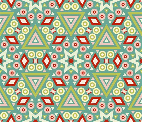 Seamless Texture With Geometric Ornament 346578 Vector Art At Vecteezy