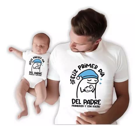 Pañalero Y Playera Primer Día Del Padre Gracias Papi Por Tu Meses Sin