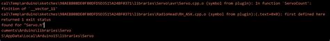 multiple libraries using same variable error r arduino