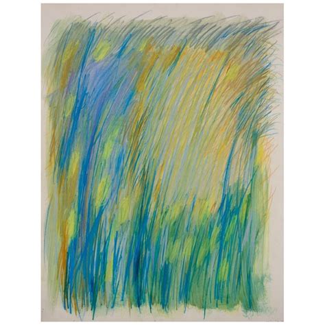 Monique Beucher French Artist Mixed Media On Paper Abstract