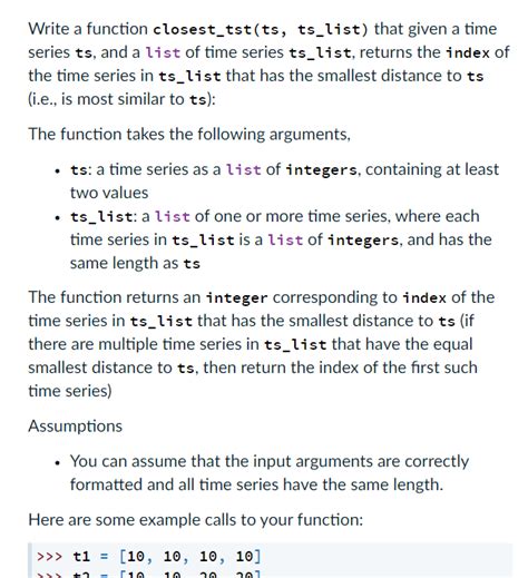 Solved Sometimes We Want To Compare Two Time Series To See