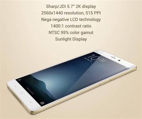 Xiaomi Launches Mi Note Pro In China Gb Ram Qhd Display Liliputing