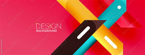 Background Dynamic Lines Geometric Wallpaper Stripes Composition Vector Illustration For